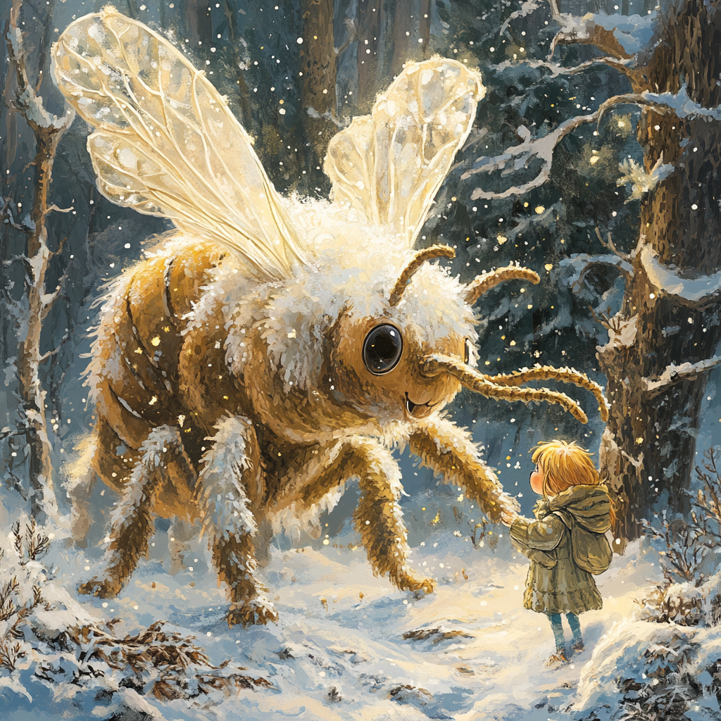 The Winter Star. The snow bee’s magical return | by Larry Nowicki ...