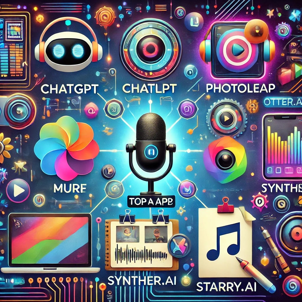 The Top 10 AI Apps of 2024 You Need to Know About! | by Radha Kulkarni ...