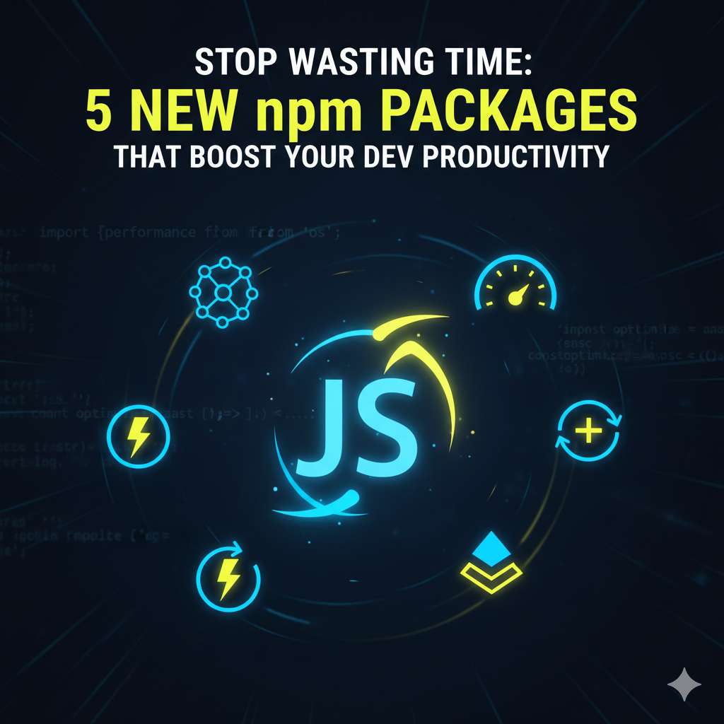 Stop Wasting Time: 5 New npm Packages That Just Dropped and Will Boost ...