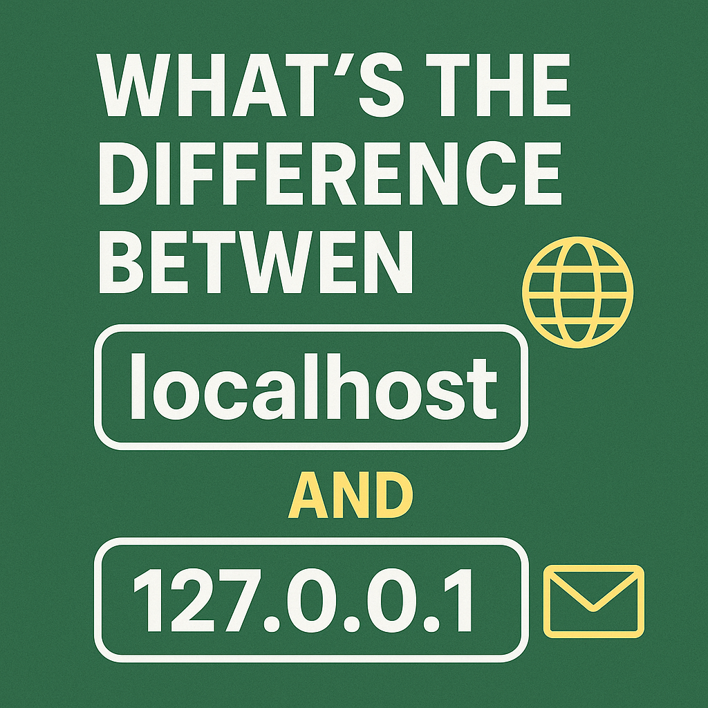 What’s the Difference Between “localhost” and “127.0.0.1”? | by Sahirullah | Oct, 2025 | Medium