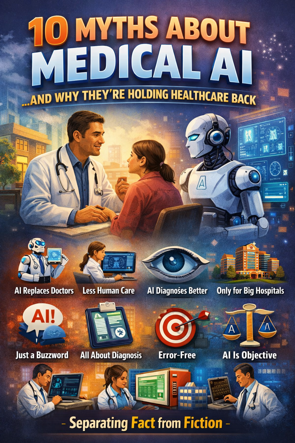 Top 10 Misconceptions About AI in Medicine | by DeepInfinity AI | Medium