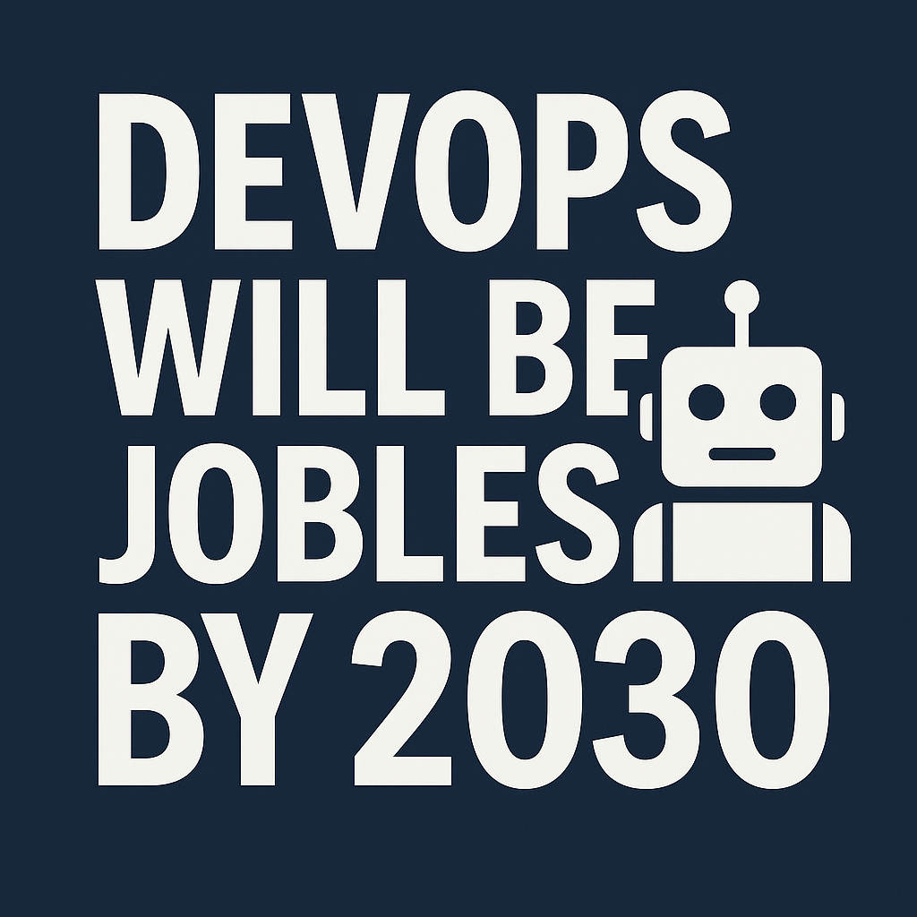 DevOps Will Be Dead by 2030 — And AI Will Bury It | by Maxime L. | DevOps Will Be Dead by 2030 ...