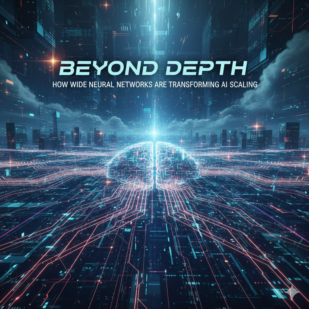 Beyond Depth: How Wide Neural Networks Are Transforming AI Scaling | by ...