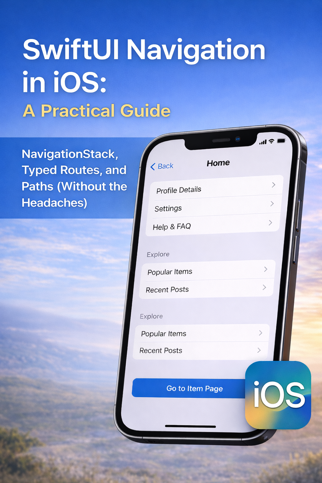 SwiftUI Navigation in iOS: A Practical Guide | by Sanjay Nelagadde ...