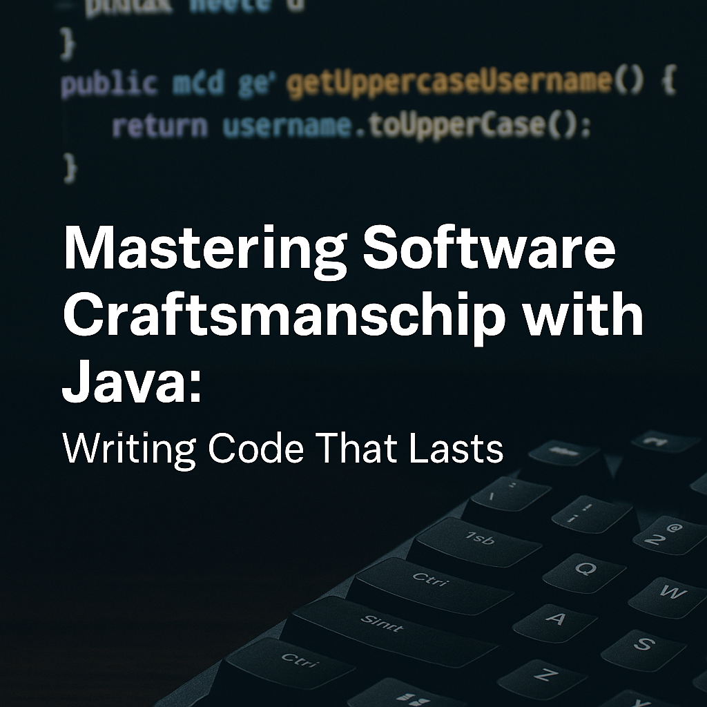 Java and Software Craftsmanship: Writing Code That Lasts | by wassim ayari | Medium