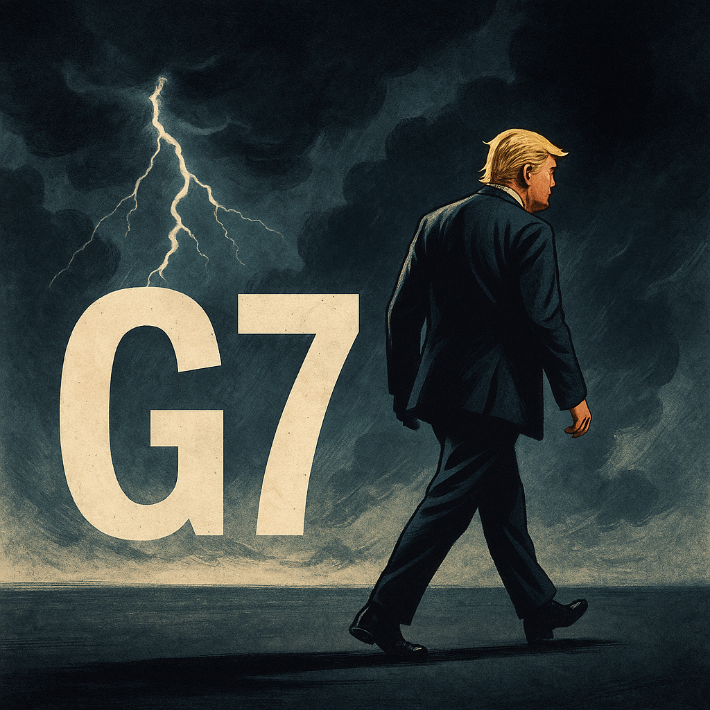 Trump has exited the G7 meeting. Should we be reading into this? By Lane Clark of TPP. | by Lane ...