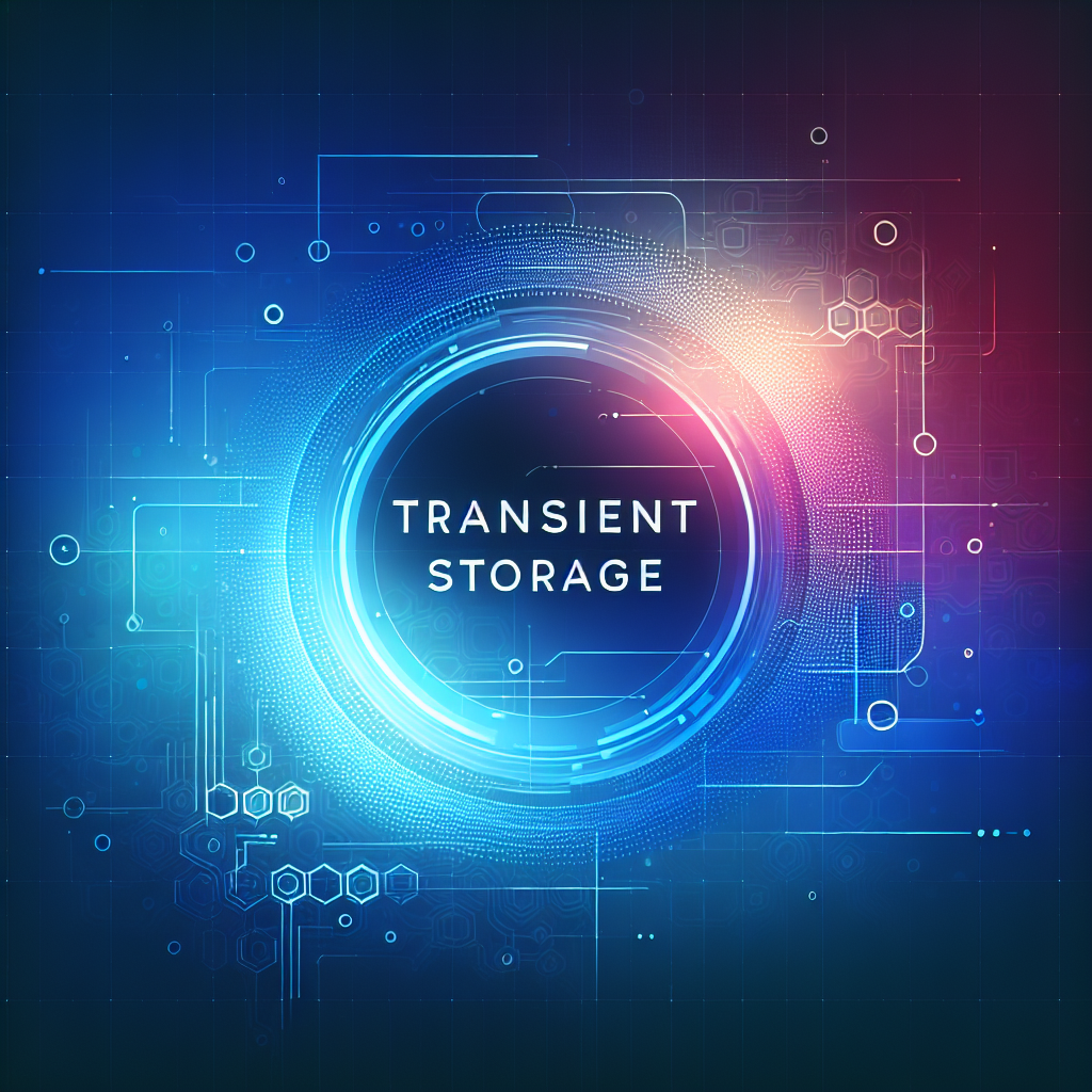 Transient Storage: An Efficient Temporary Data Solution in Solidity ... Transient Storage: An Efficient Temporary Data Solution in Solidity ...