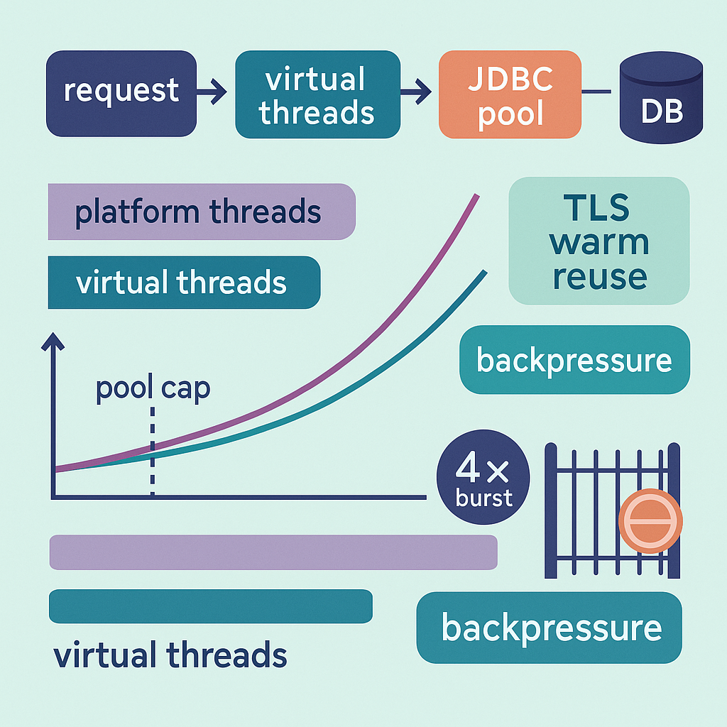 Java Virtual Threads vs JDBC Pools: Bend p95 Without Bigger Boxes | by ...