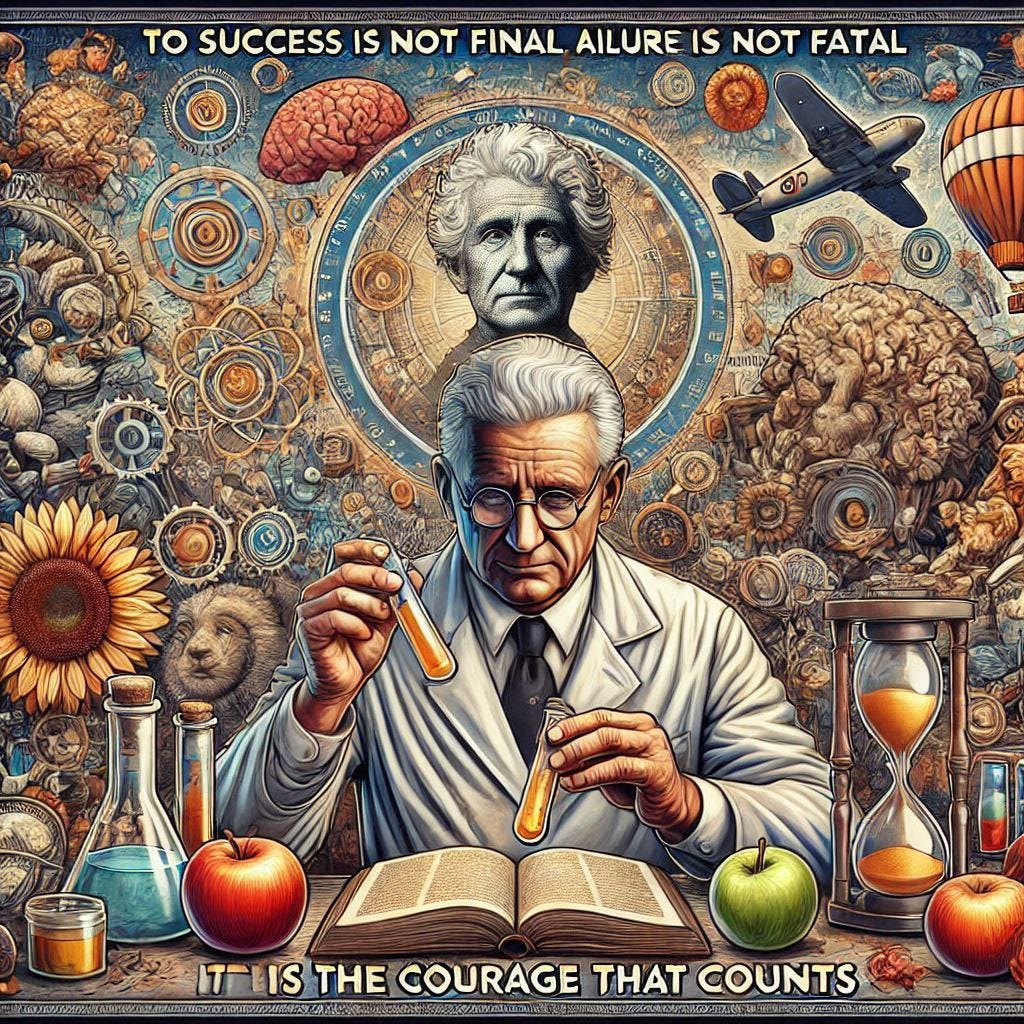 “Success Is Not Final, Failure Is Not Fatal: It Is the Courage to ...