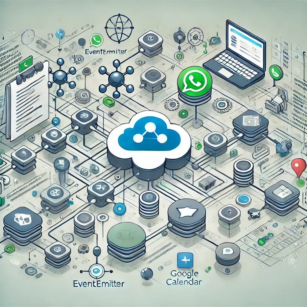 EventEmitter in Node.js: A Solution for WhatsApp and Google Calendar ...