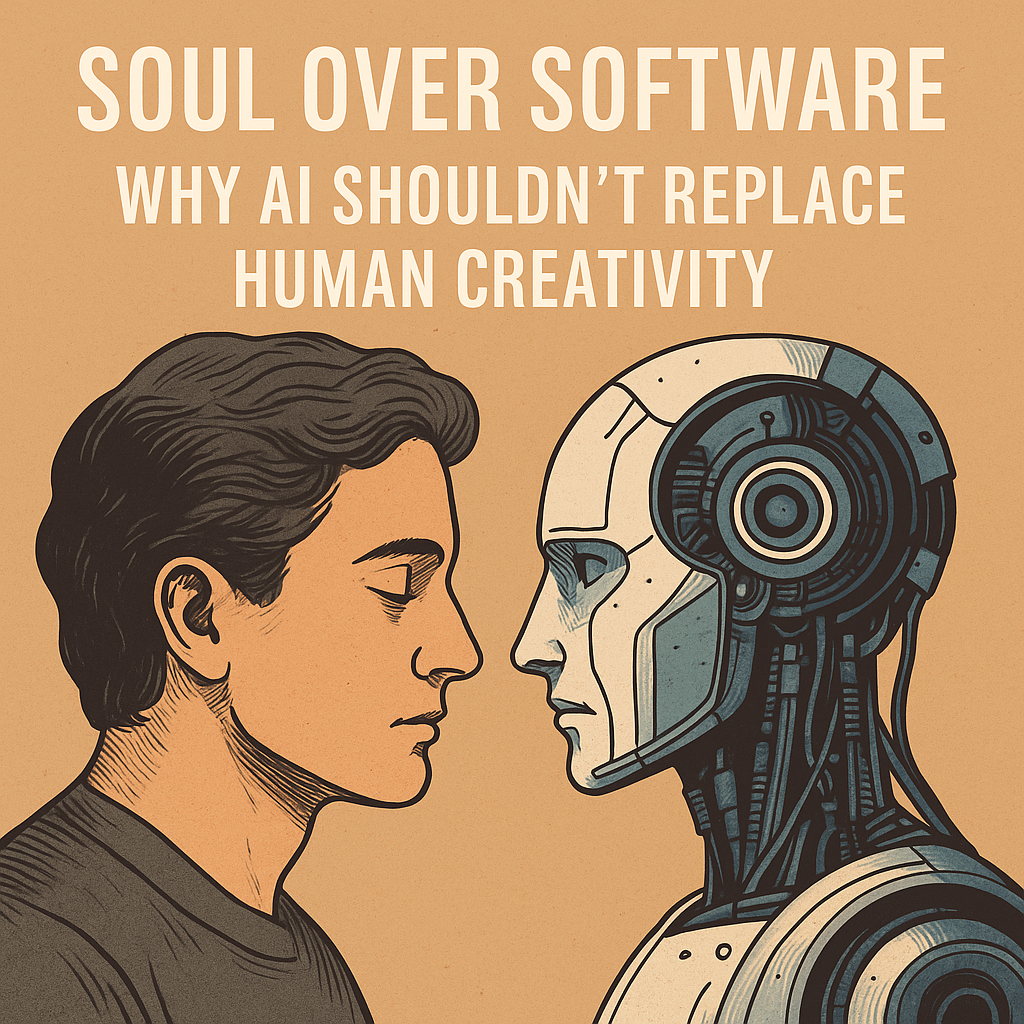 🧠 Soul Over Software: Why AI Shouldn’t Replace Human Creativity | by ...