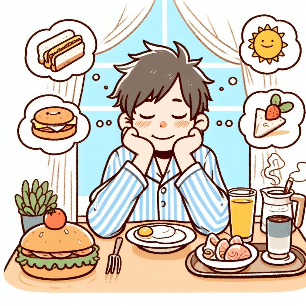 How do I choose breakfast daily?. Here, there are no difficult ...