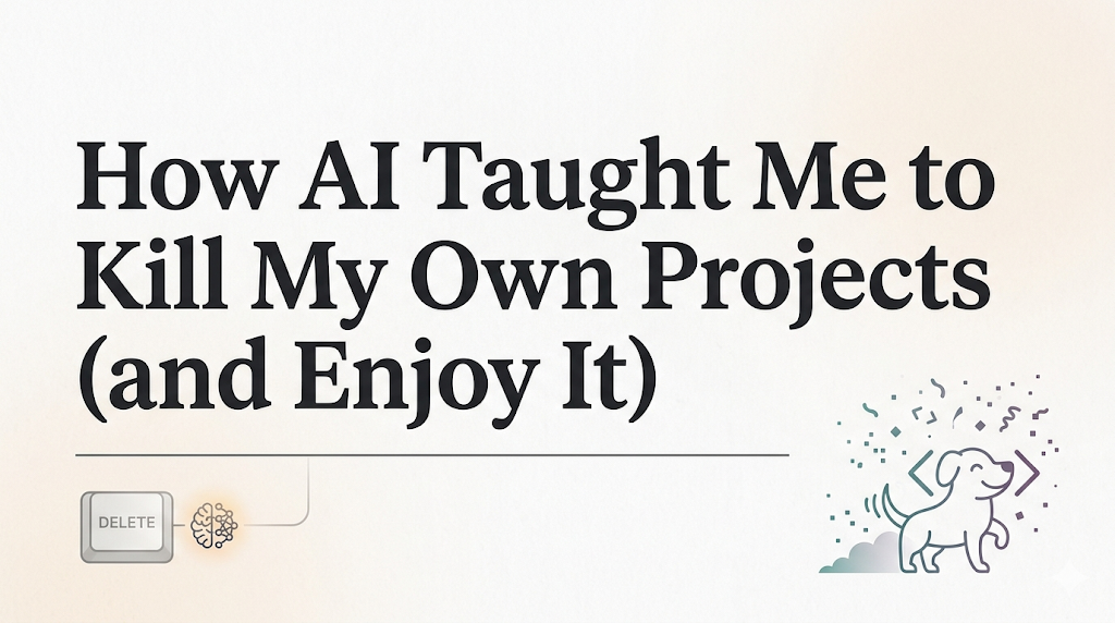How AI Taught Me to Kill My Own Projects (and Enjoy It) | by Jsepetys ...