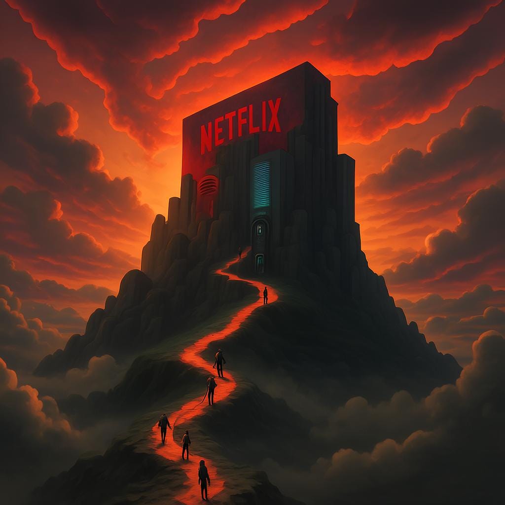 Netflix, Navigating Mature Growth in the Streaming Landscape. *As of Q1 ...
