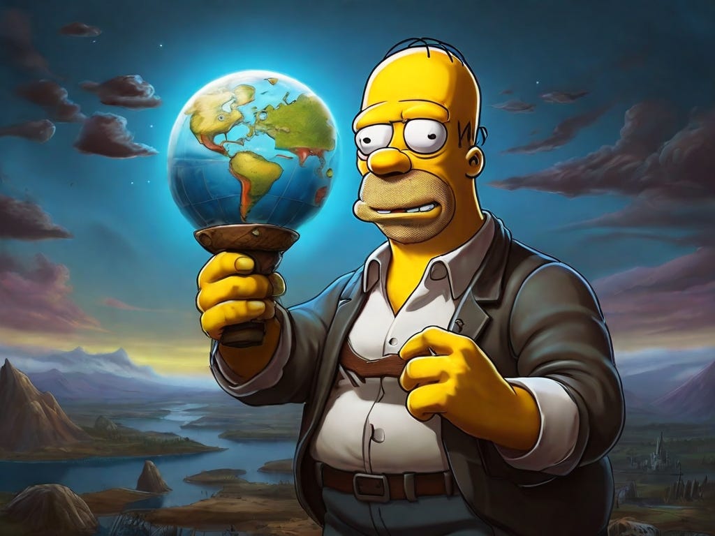I heard the Yet Worst Simpsons Prediction for 2024 !!! | by AnzaMalik ...