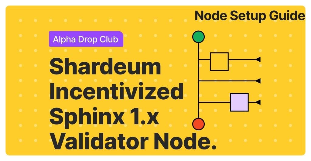 Install Shardeum Incentivized Sphinx 1.x Validator Node. | by Aplha Drops | Medium