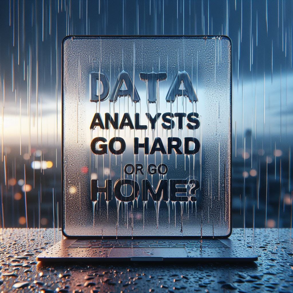 Data Analysts Go Hard or Go Home? | by Refino | Medium