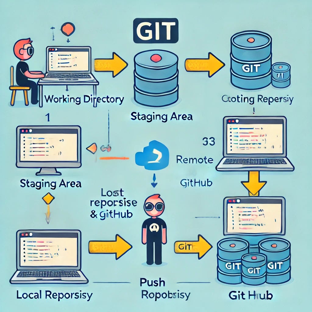 Day 12 of My #90DaysOfDevOps Challenge: Deep Dive into Git & GitHub for DevOps Engineers | by ...
