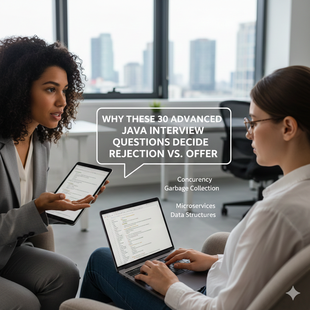 Why These 30 Advanced Java Interview Questions Decide Rejection vs ...