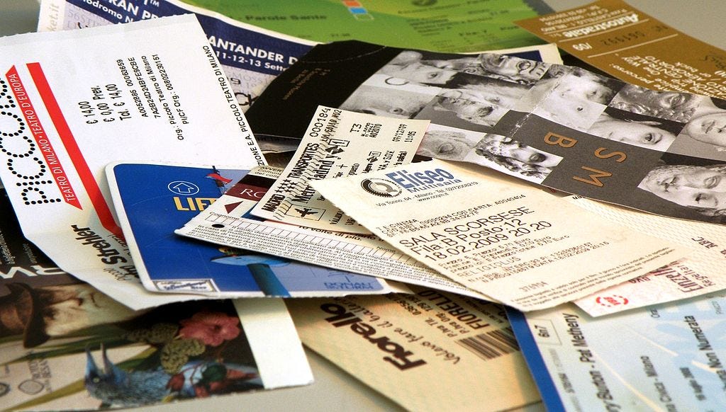 Why Paper Tickets Will Be With Us For Many Years To Come | by Melvin ...