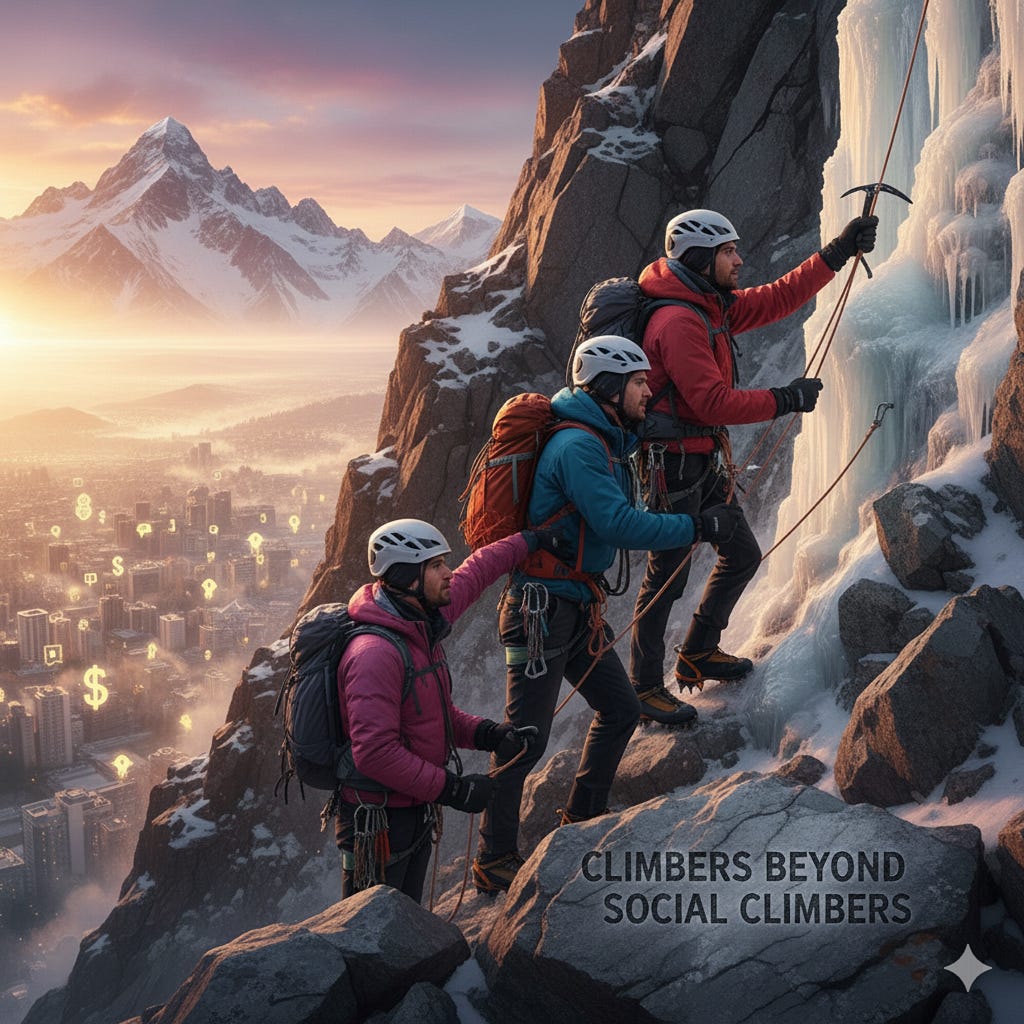 Climbers Beyond Social Climbers | by Azubuikejanet | Nov, 2025 | Medium