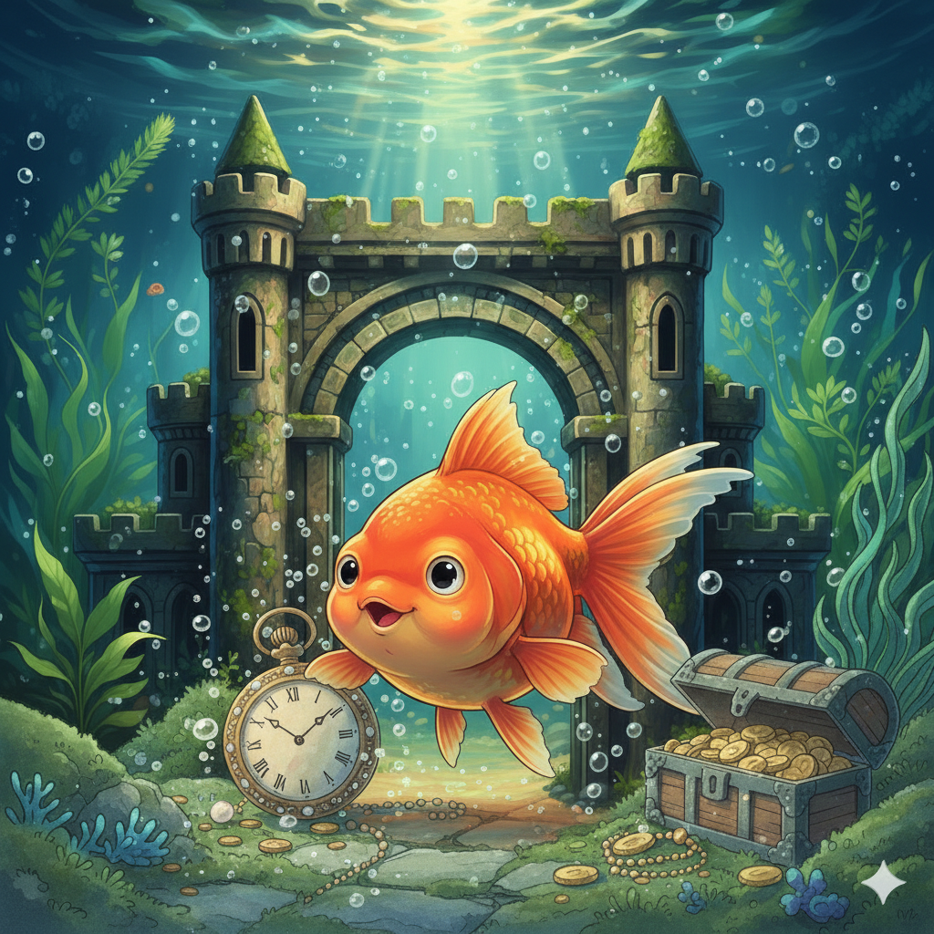My Spirit Animal: The Goldfish at the Enlightened Glub 🌊 | by Parvathi ...