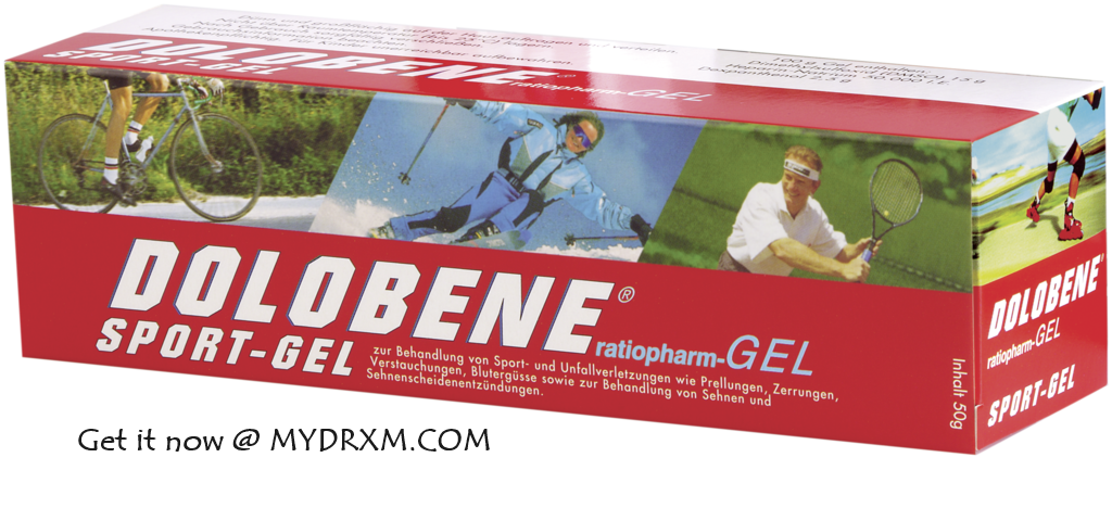 Introducing Dolobene® ratiopharm Sports Gel 100g! - My Dr. XM Pharmacy ...