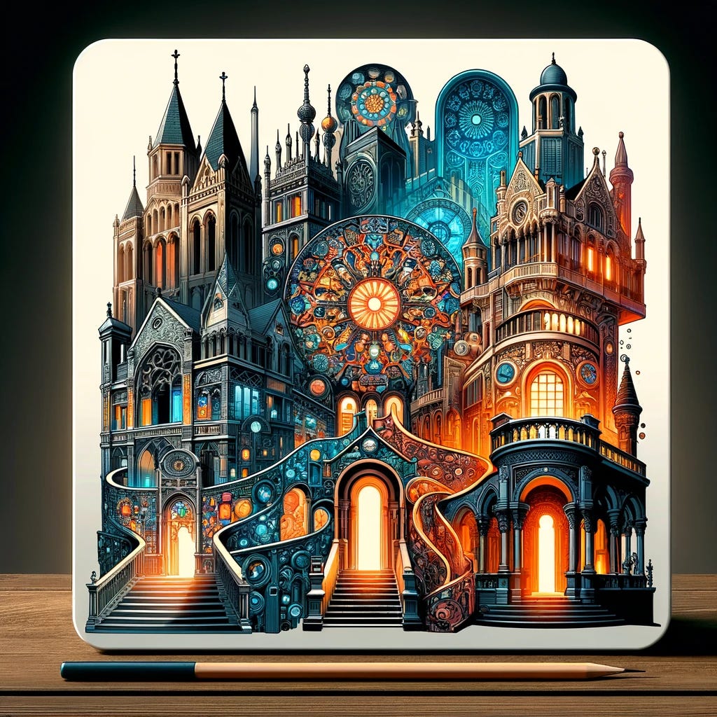 Architectural Alchemy: Transforming Styles into Stories | by Bahram ...