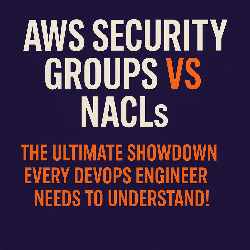 AWS Security Groups vs NACLs: The Ultimate Showdown Every DevOps Engineer Needs to Understand ...