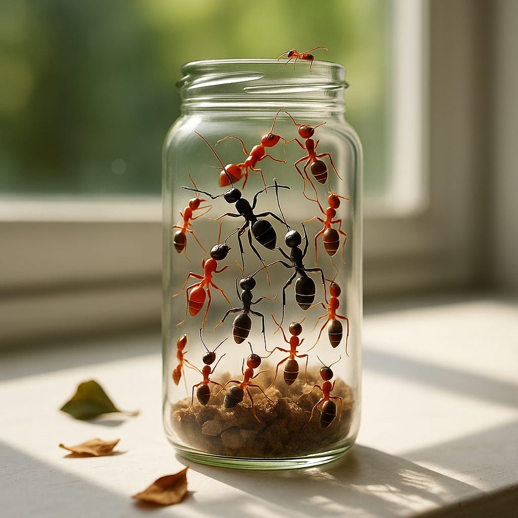 To The Ants In The Jar. | by Ifenimi | Medium