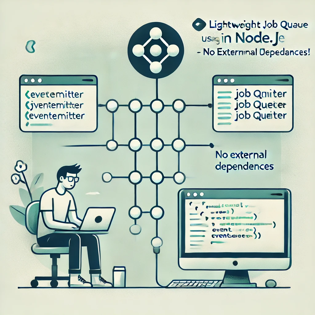 ⚙️ Build a Lightweight Job Queue in Node.js Using EventEmitter (No External Dependencies!) | by ...