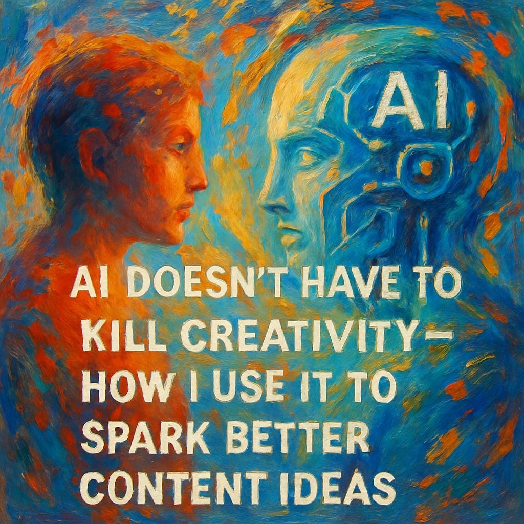 AI and Creativity: How I Spark Better Content Ideas | Medium
