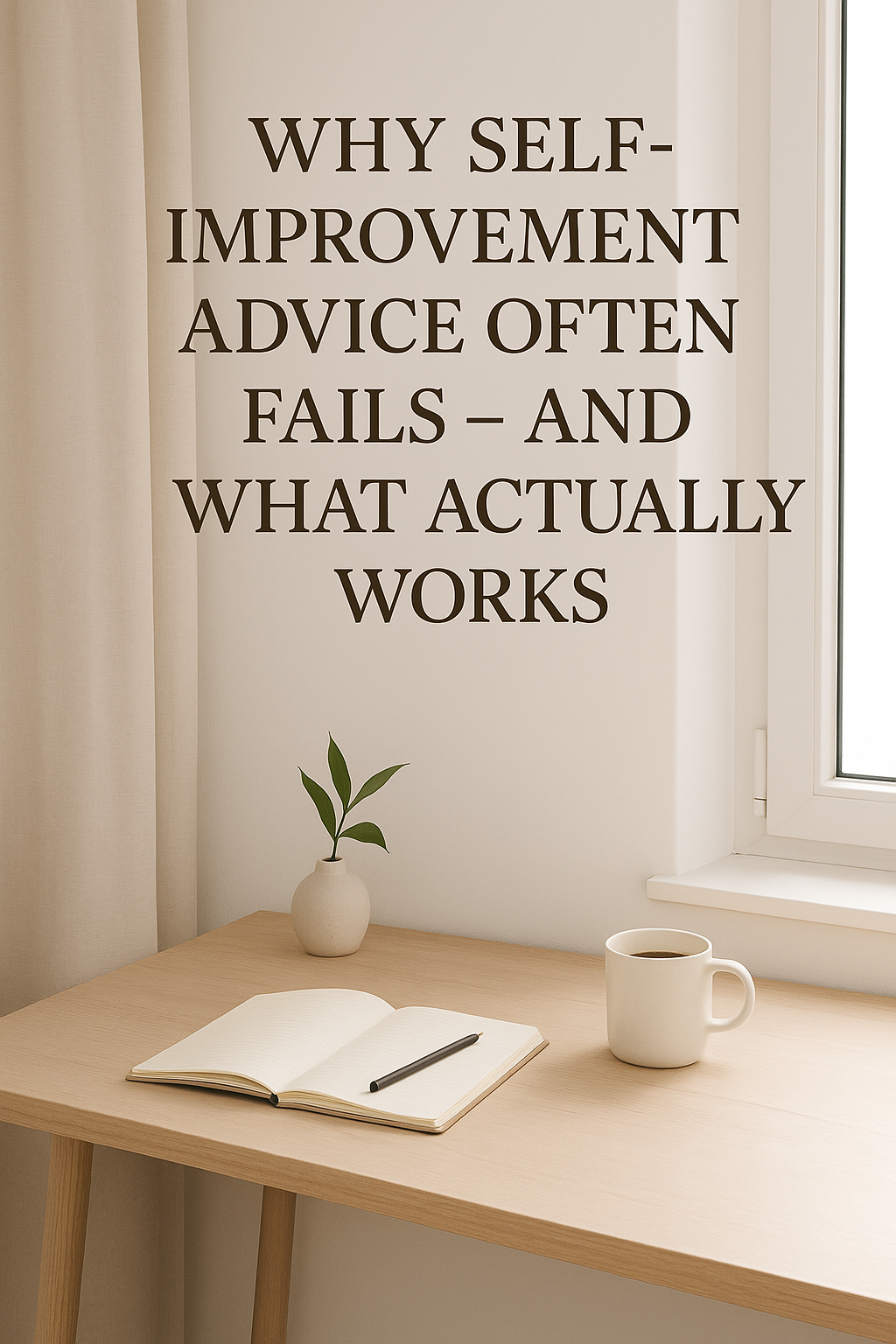 Why Self-Improvement Advice Often Fails And What Actually Works | by ...