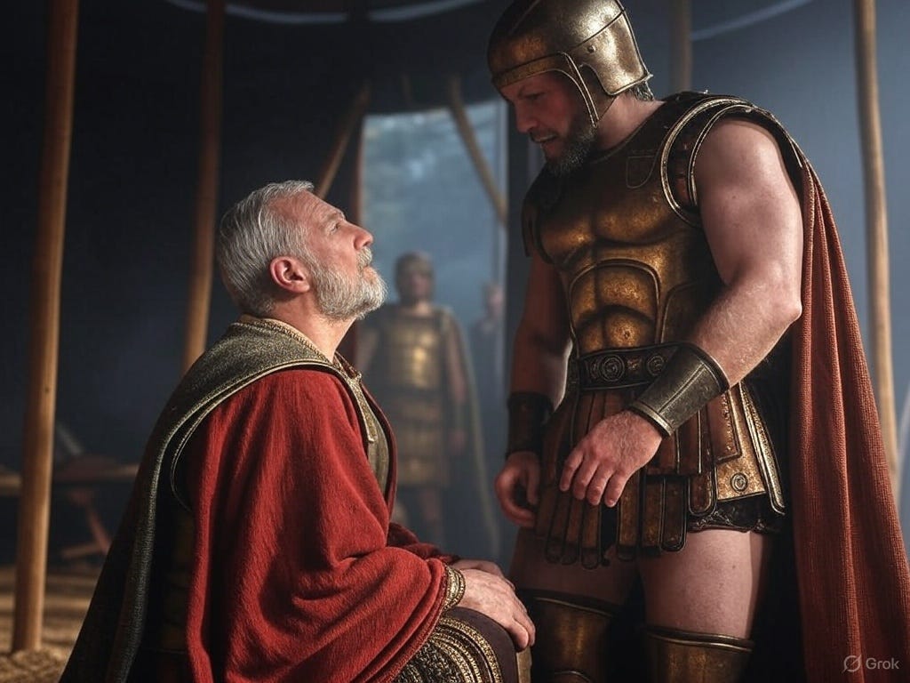 Achilles, Hector and Priam: Tears at the End of the Battle | by Manuel ...
