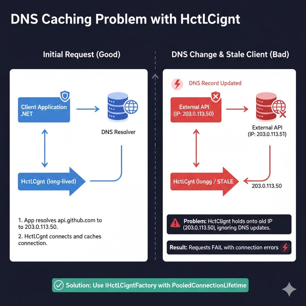 Mastering HttpClient in .NET: Avoiding Port Exhaustion and DNS Issues ...