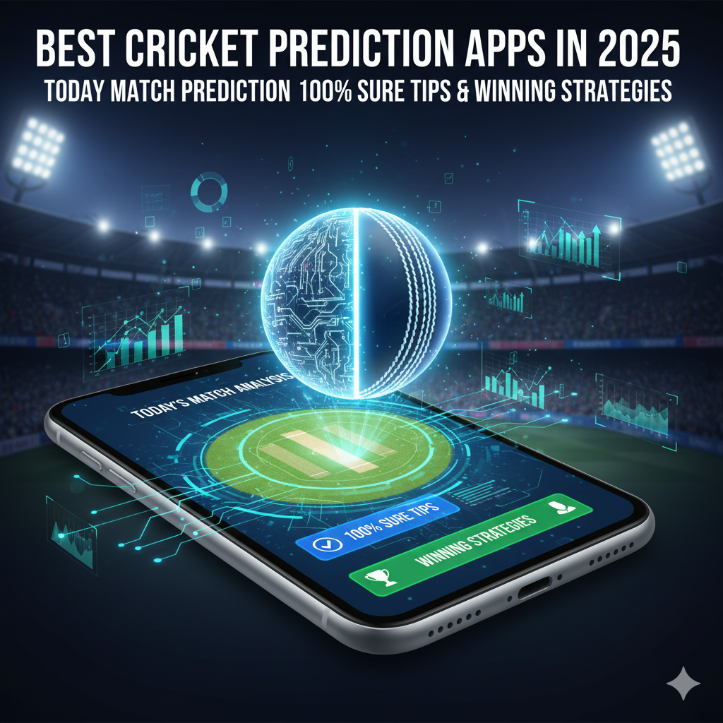 Best Cricket Prediction Apps in 2025: Today Match Prediction 100% Sure ...