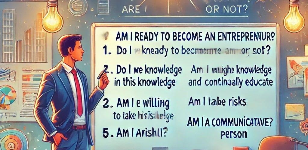 Becoming an Entrepreneur: 5 Simple Questions to Start! | by Christian ...
