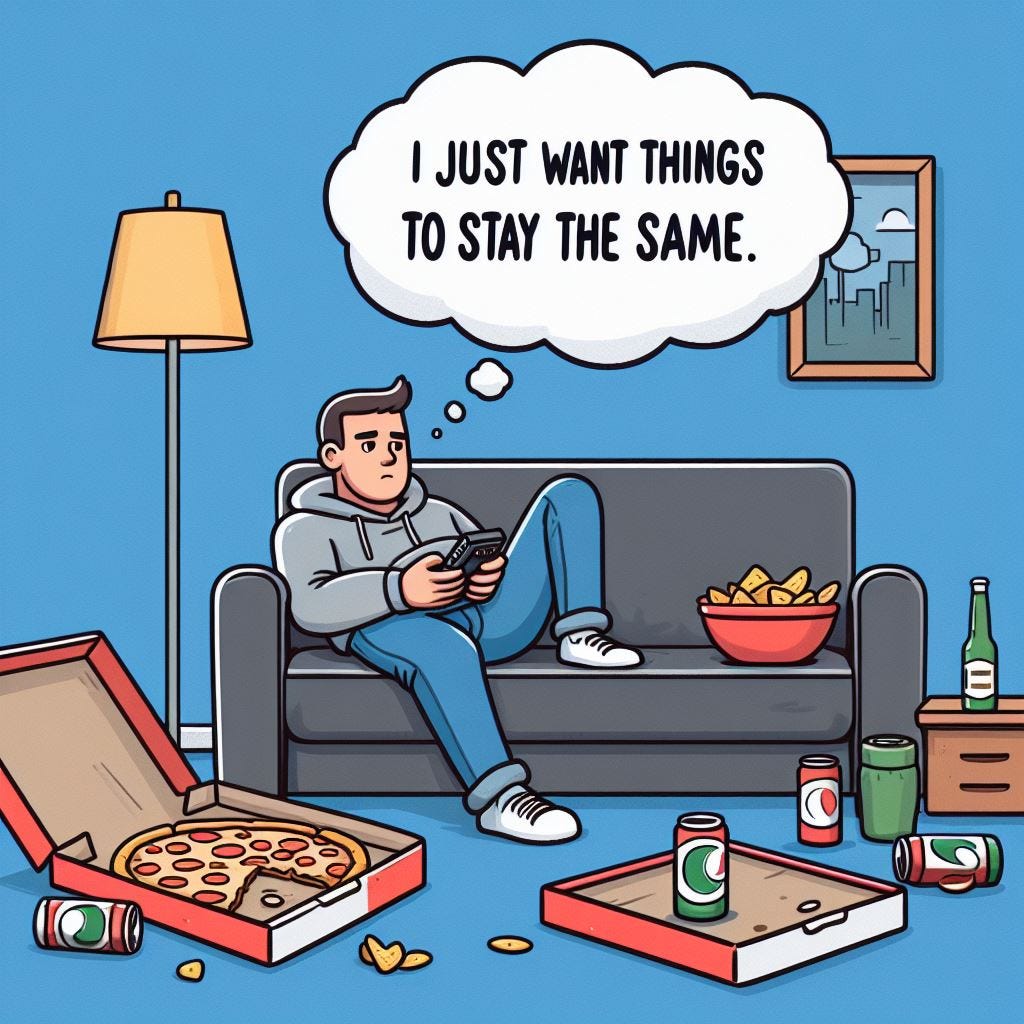 When you don’t want to change. There are a lot of words in Software ...