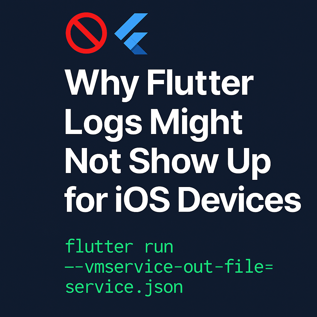 🚫 Why Flutter Logs Might Not Show Up for iOS Devices — And How to Fix It | by Arif Haidari | Medium
