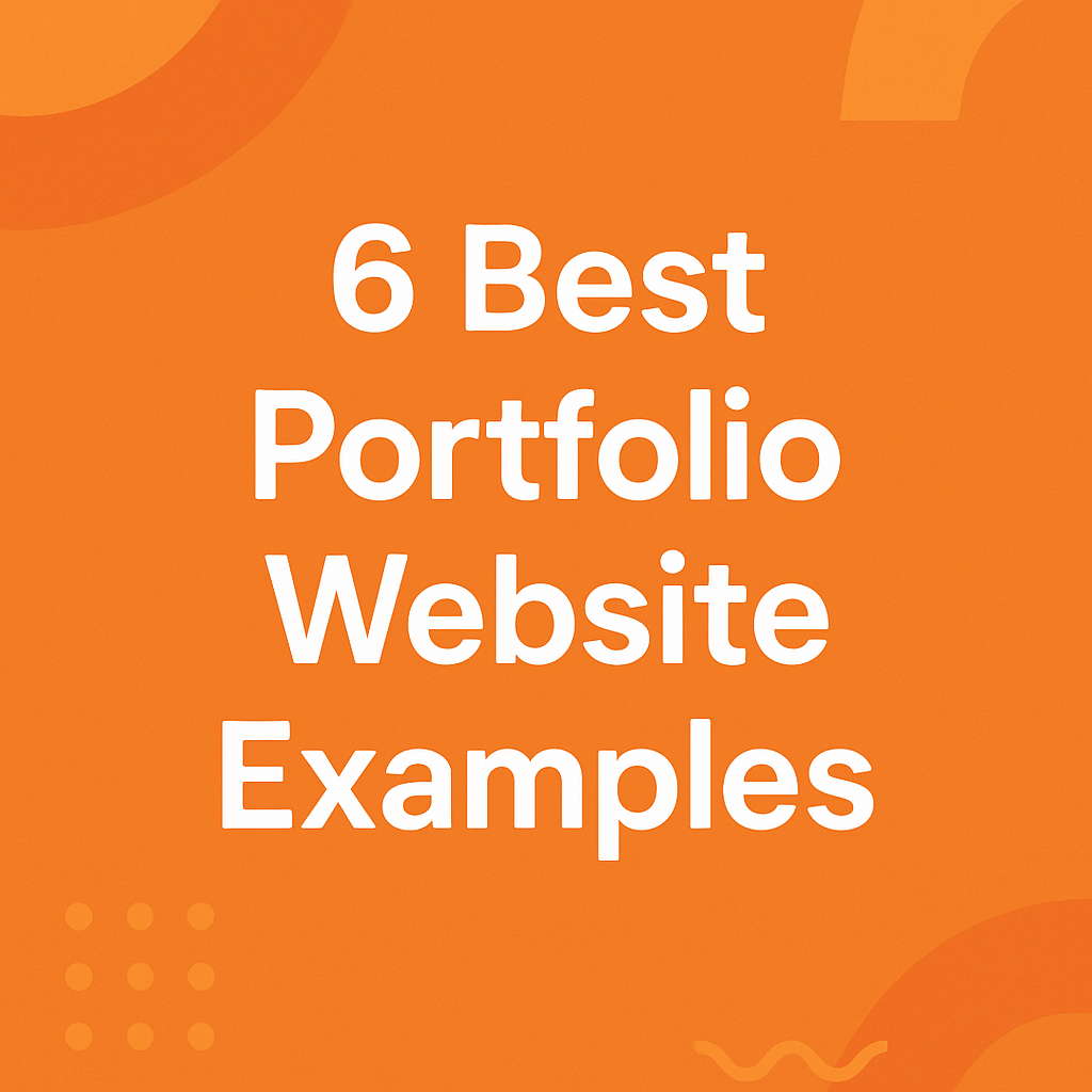 rtr🚀 6 Impressive Portfolio Websites to Inspire Your 2025 Design Game ...