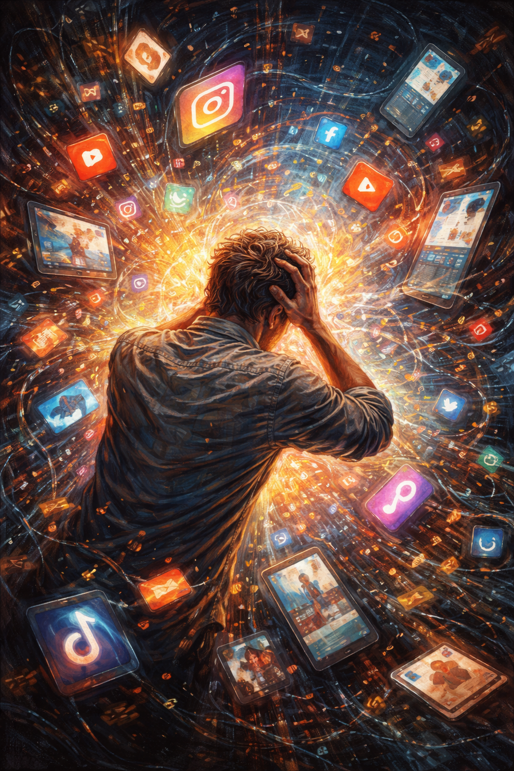The Addiction to Distraction. Since the beginning of time, humanity ...