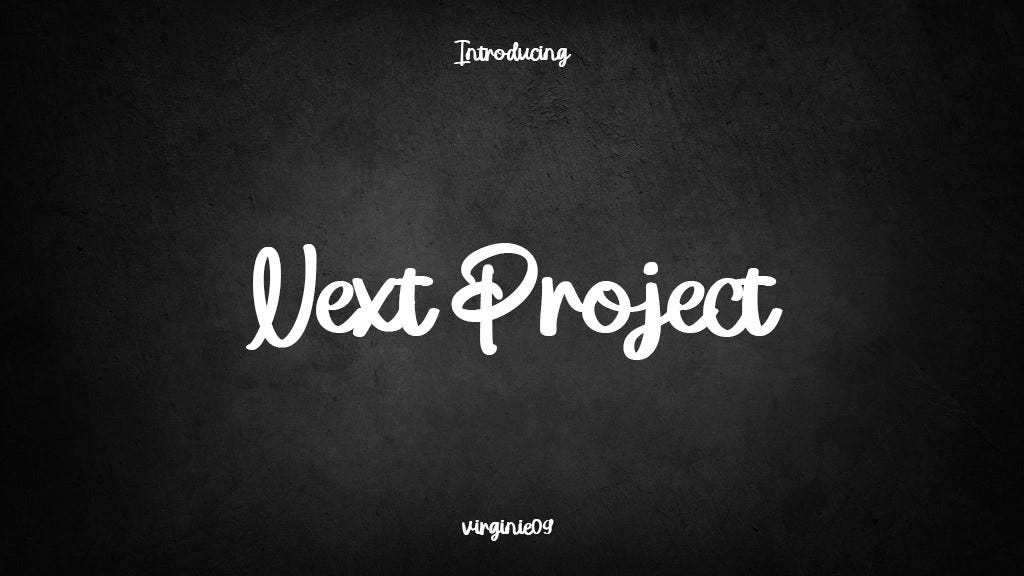 Next Project : Font Free Downloads - Fontfreedownloads - Medium