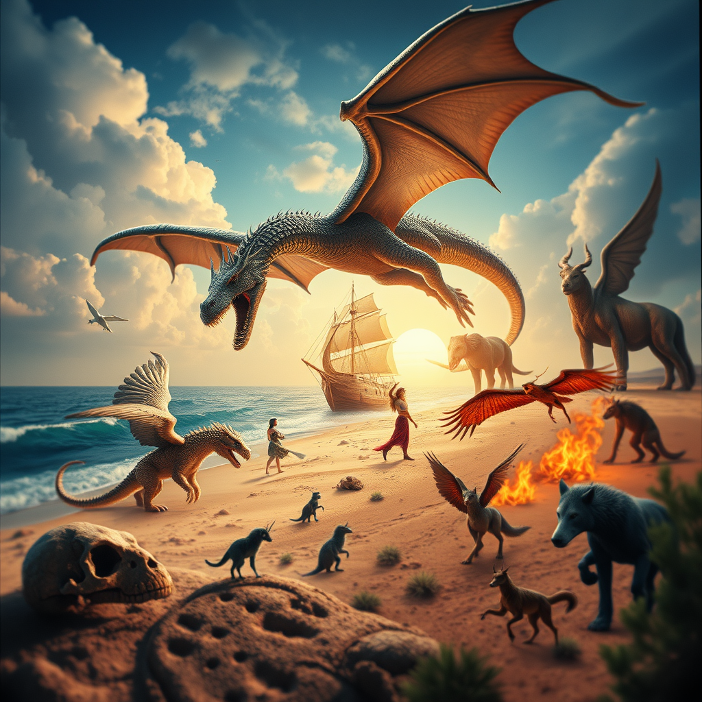 12 Creatures from Mythology That Might Have Been Real | by AIMastery ...