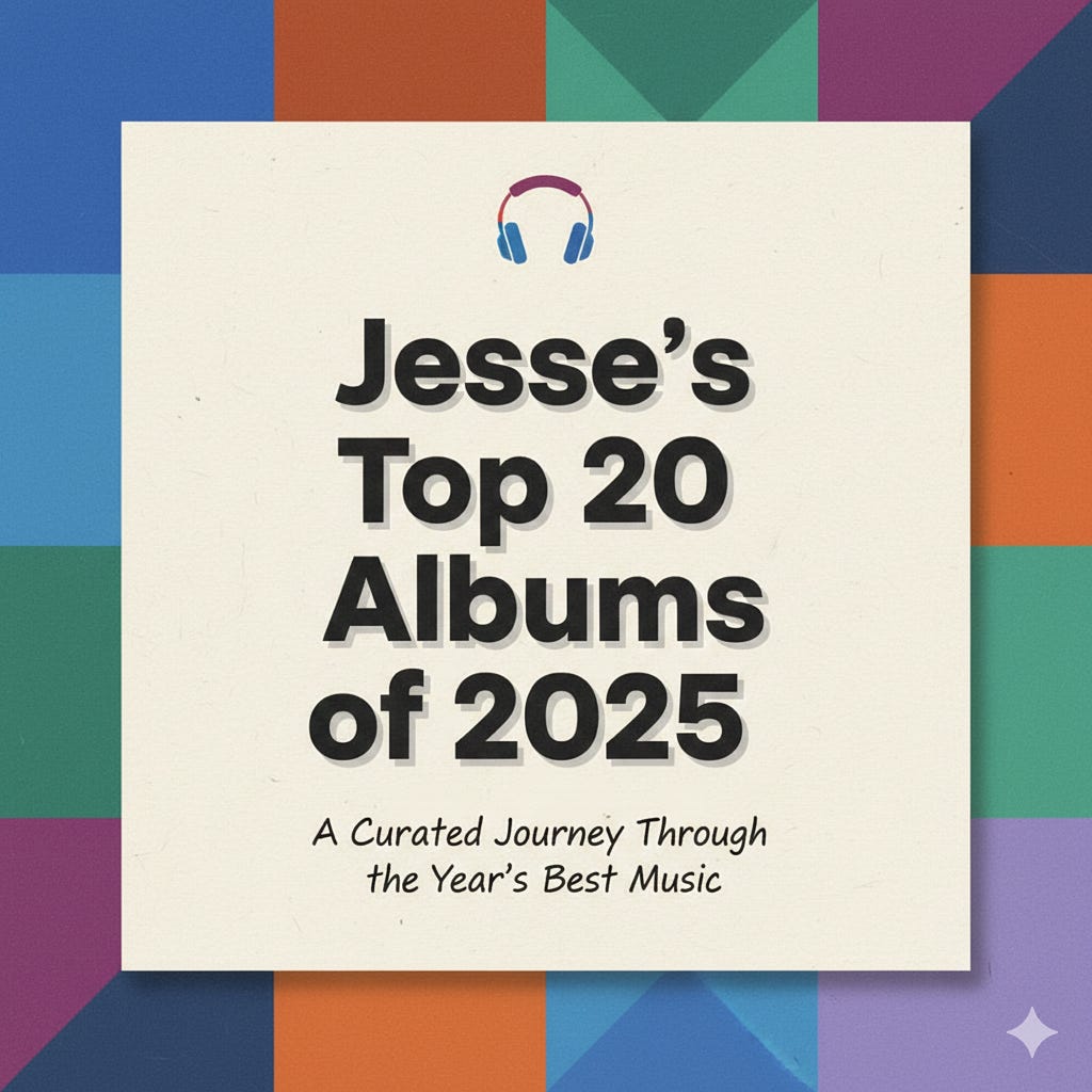 Jesse’s Top 20 Albums of 2025 | by Jesse R. Lee | Jan, 2026 | Medium