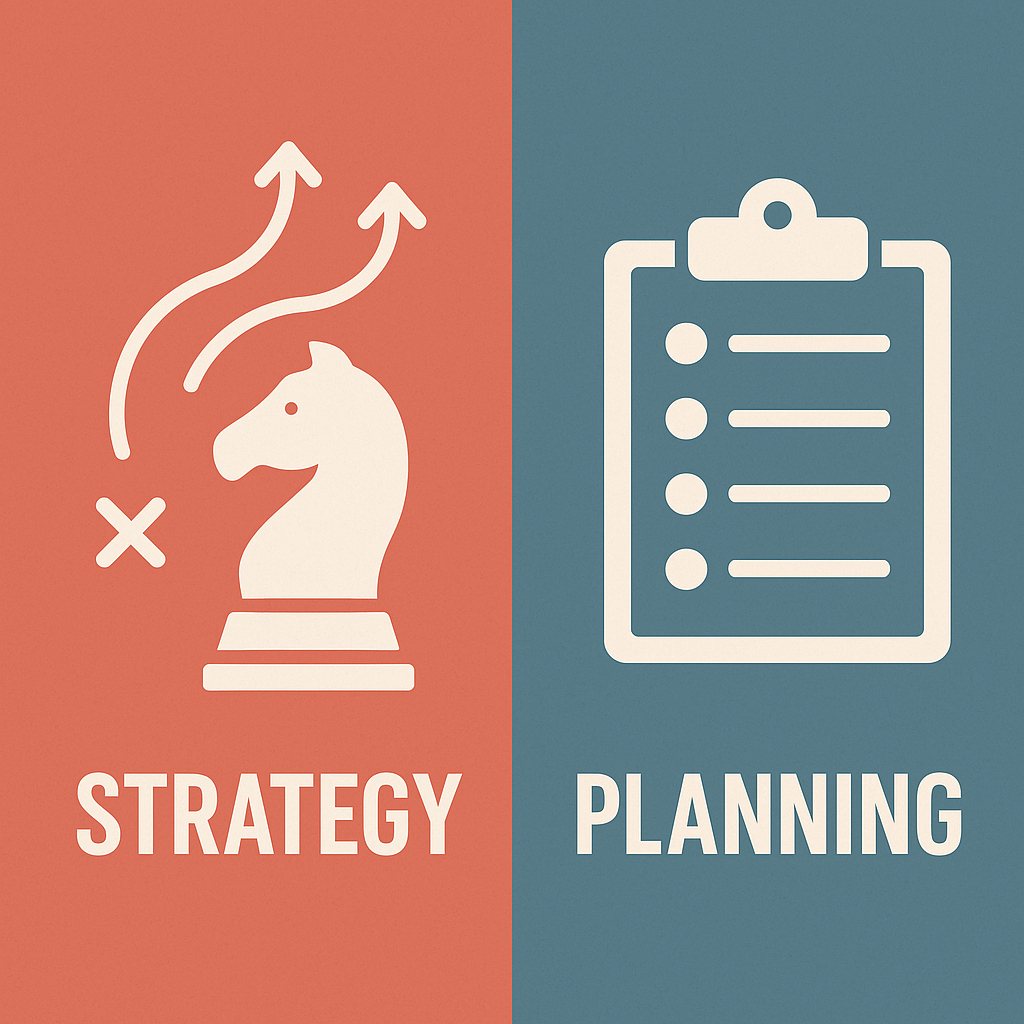 Planning is not a strategy. If planning is not strategy then what… | by ...