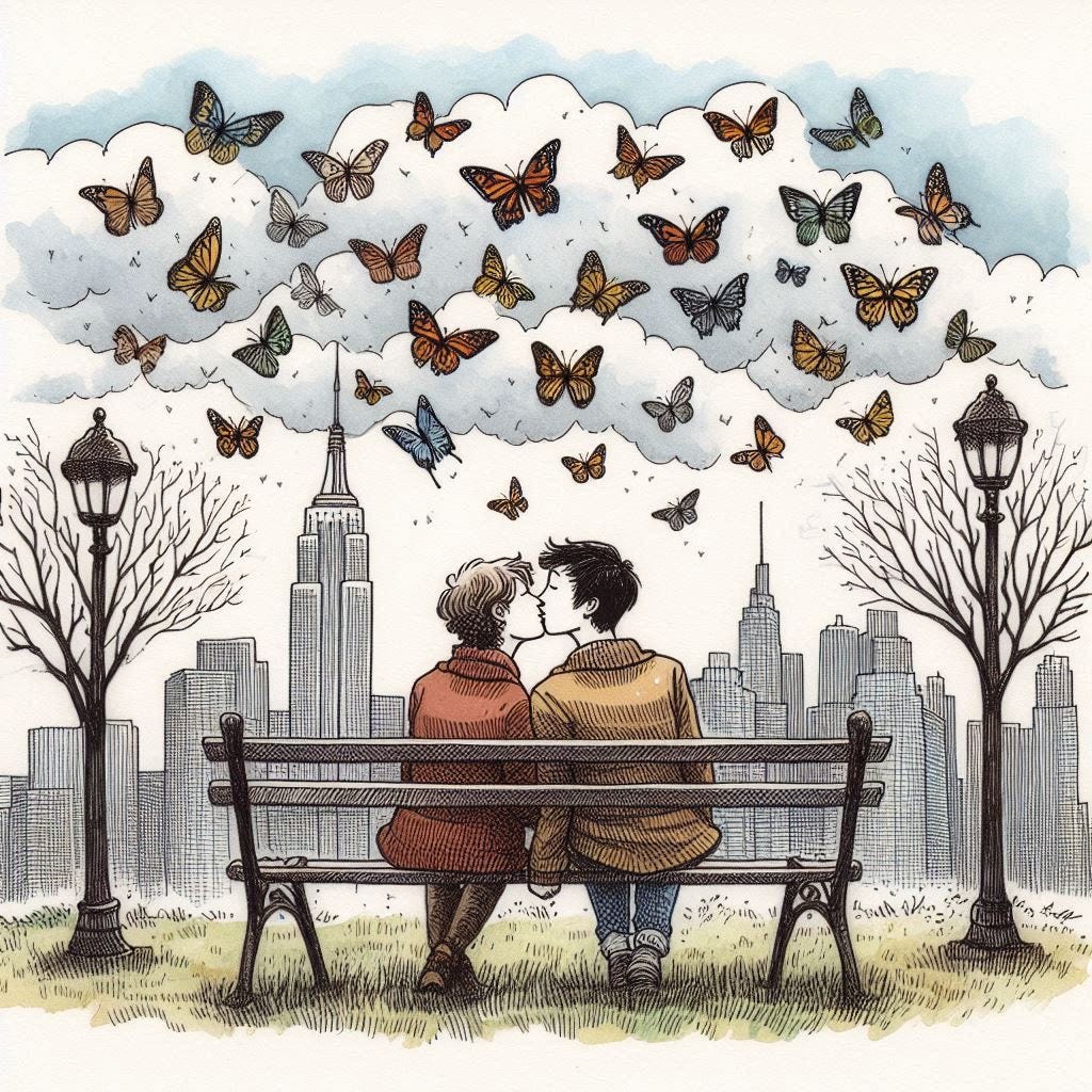 First Kiss. A Fibonacci poem in syllables | by Sherry Atkinson | Write ...