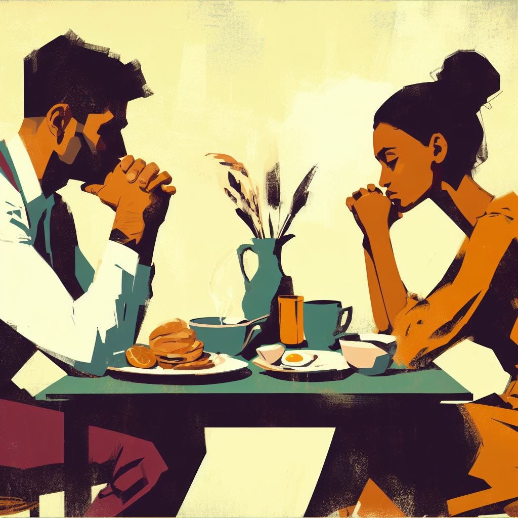 Thoughts Over Coffee - Tales of Blue - Medium