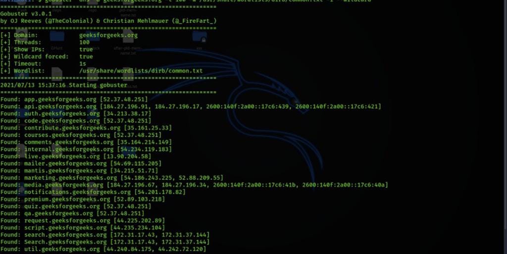 Gobuster is a brute force scanner tool to find directories and files of ...