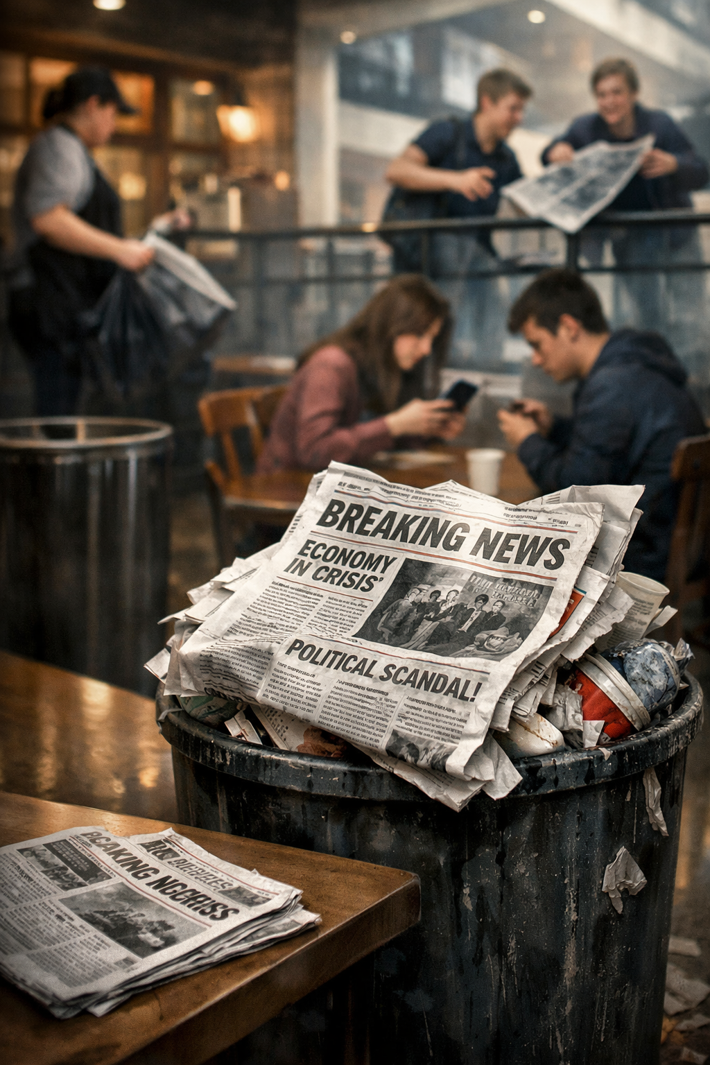 Why are newspapers treated like garbage? | by Daniel Gutierrez | Jan ...