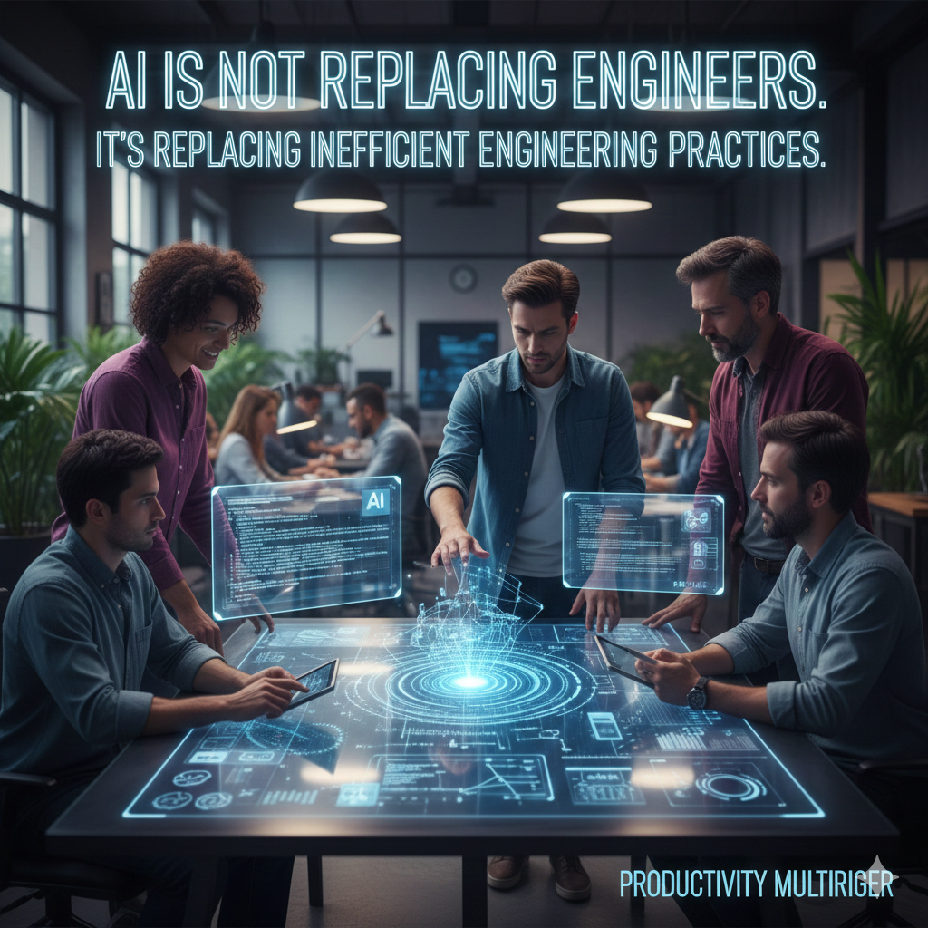 AI Is Not Replacing Engineers — It’s Replacing Inefficient Engineering ...